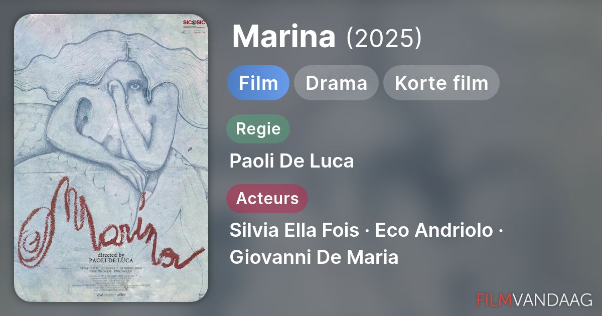 Marina (film, 2025) - FilmVandaag.nl