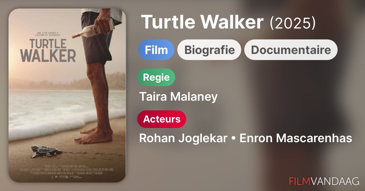 Turtle Walker (film, 2025) - FilmVandaag.nl