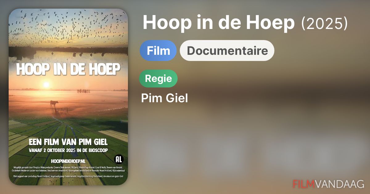 Hoop in de Hoep (film, 2025) - FilmVandaag.nl