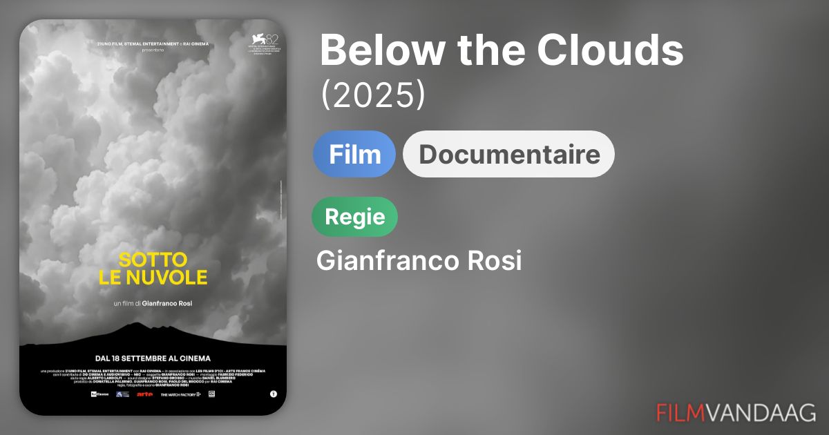 Below the Clouds (film, 2025) - FilmVandaag.nl