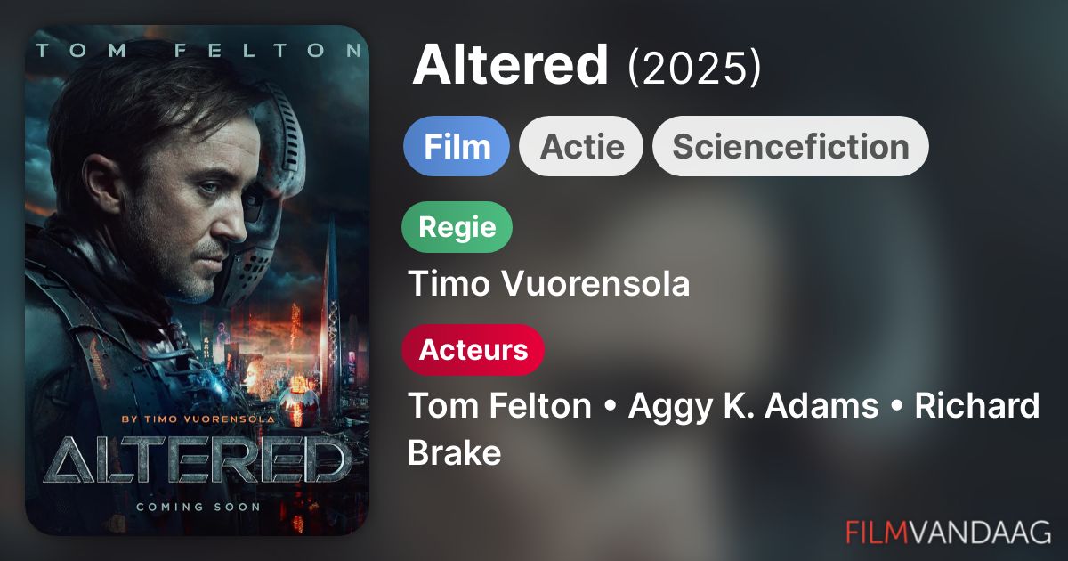 Altered (film, 2025) - FilmVandaag.nl