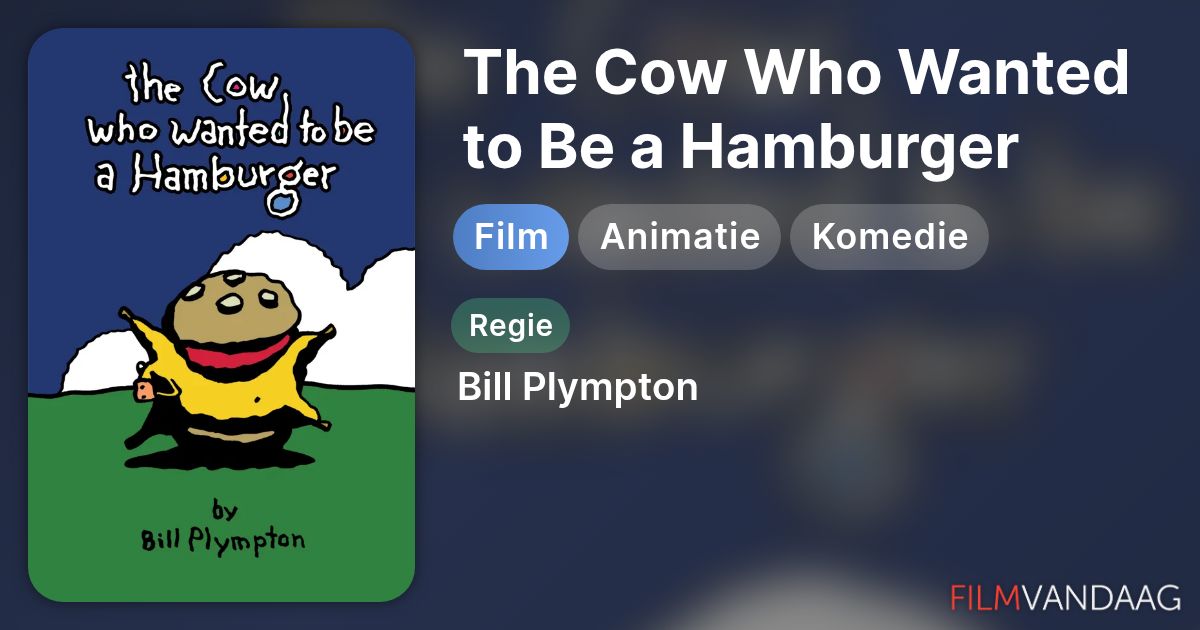 The Cow Who Wanted to Be a Hamburger (film, 2010) - FilmVandaag.nl