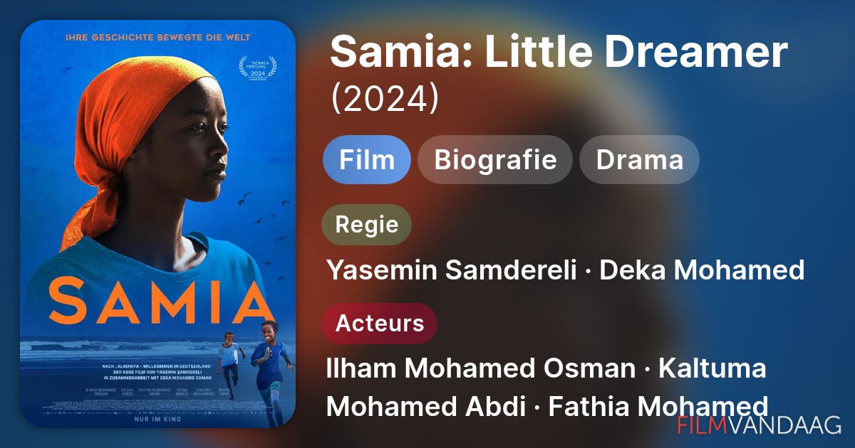Samia: Little Dreamer (film, 2024) - FilmVandaag.nl