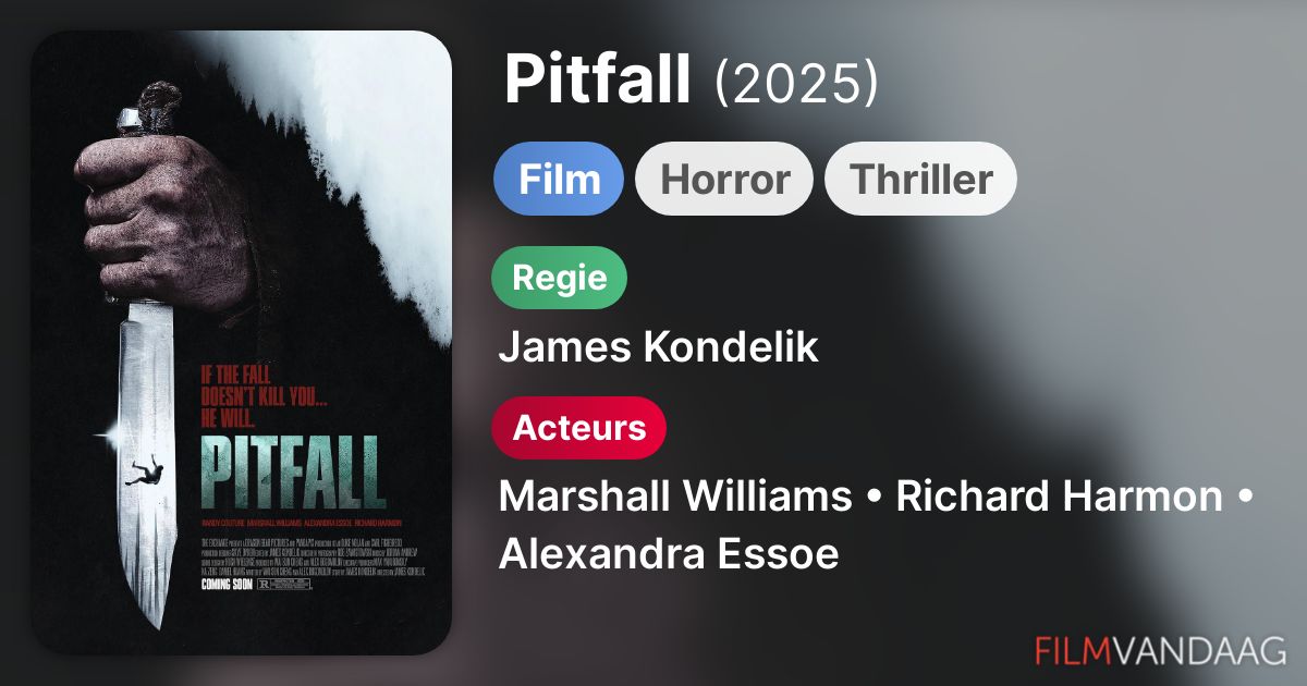 Pitfall (film) - FilmVandaag.nl
