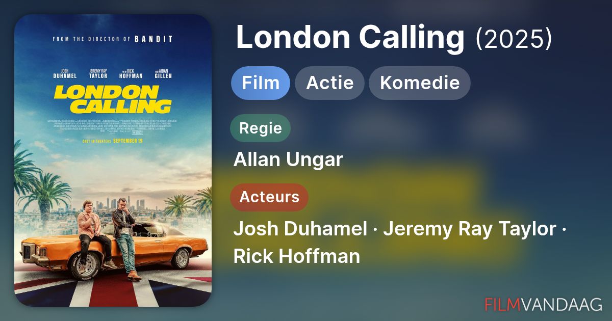 London Calling (film, 2025) Nu Online Kijken - FilmVandaag.nl