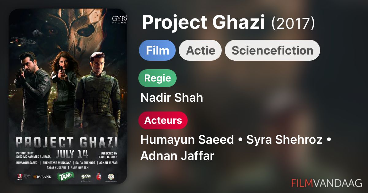 Project Ghazi (film, 2017) Nu Online Kijken - FilmVandaag.nl