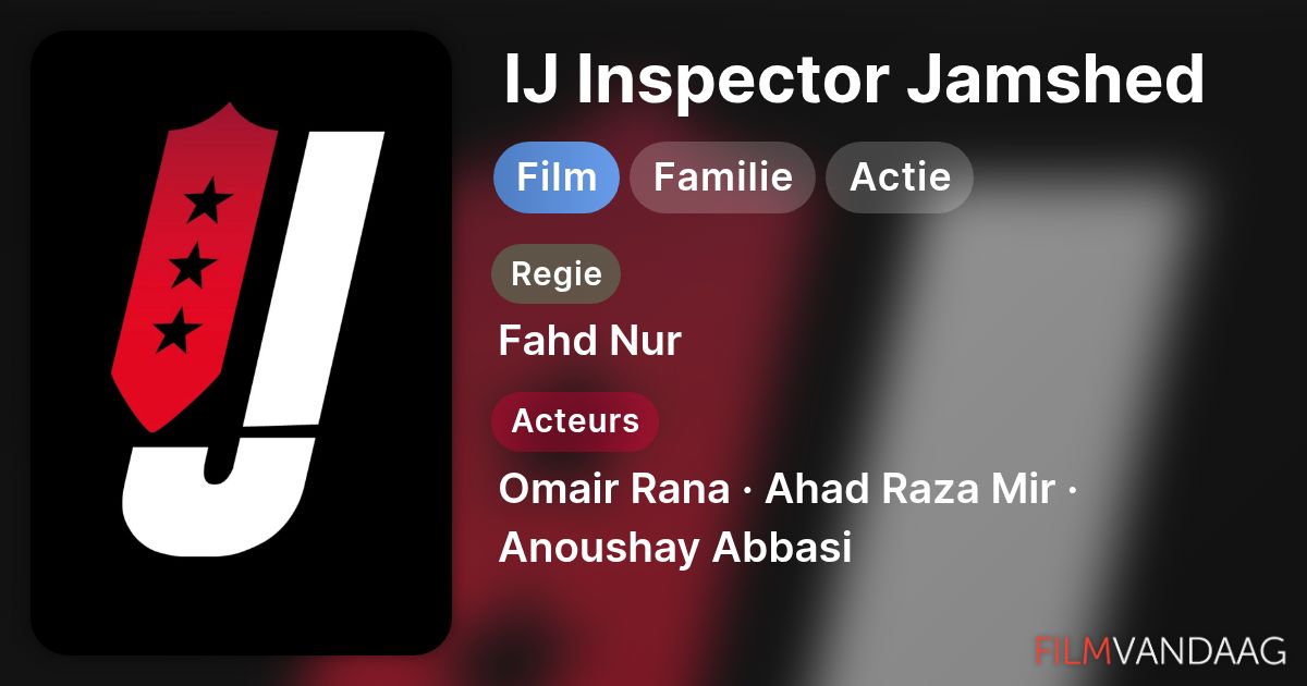 IJ Inspector Jamshed (film) - FilmVandaag.nl