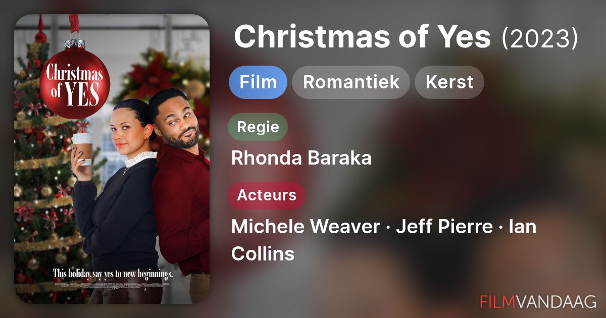 Christmas of Yes (film, 2023) - FilmVandaag.nl