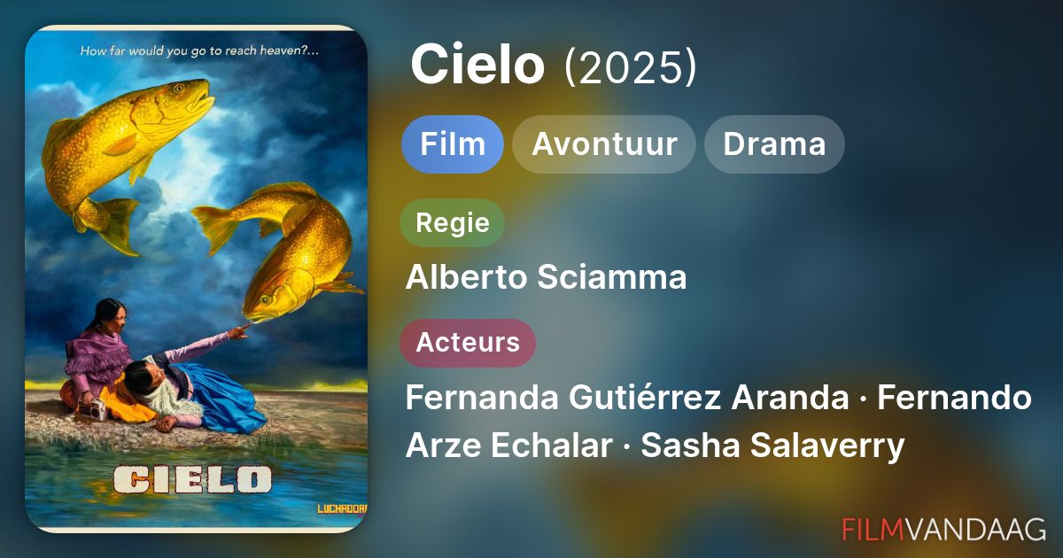 Cielo (film, 2025) Nu Online Kijken - FilmVandaag.nl