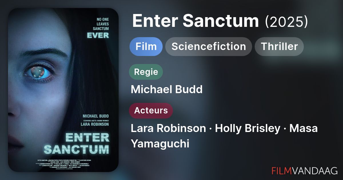 Enter Sanctum (film, 2025) - FilmVandaag.nl