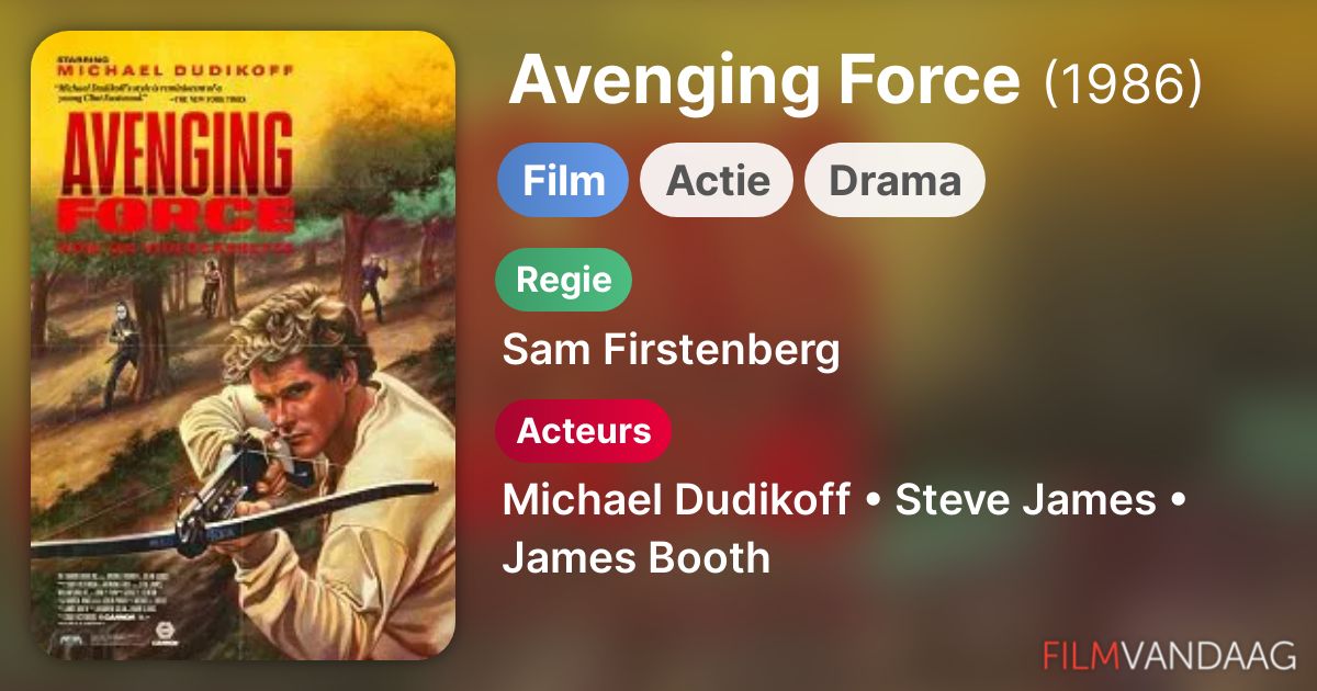 Avenging Force (film, 1986) - FilmVandaag.nl
