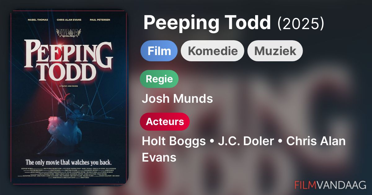 Peeping Todd (film, 2025) Nu Online Kijken - FilmVandaag.nl