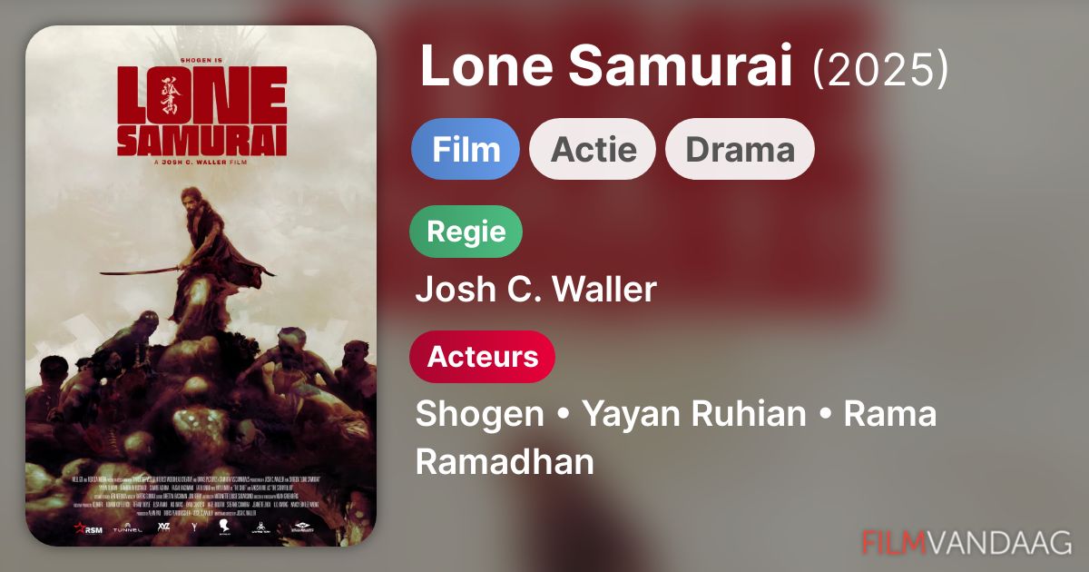 Lone Samurai (film, 2025) - FilmVandaag.nl