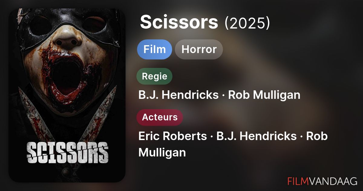 Scissors (film, 2025) - FilmVandaag.nl