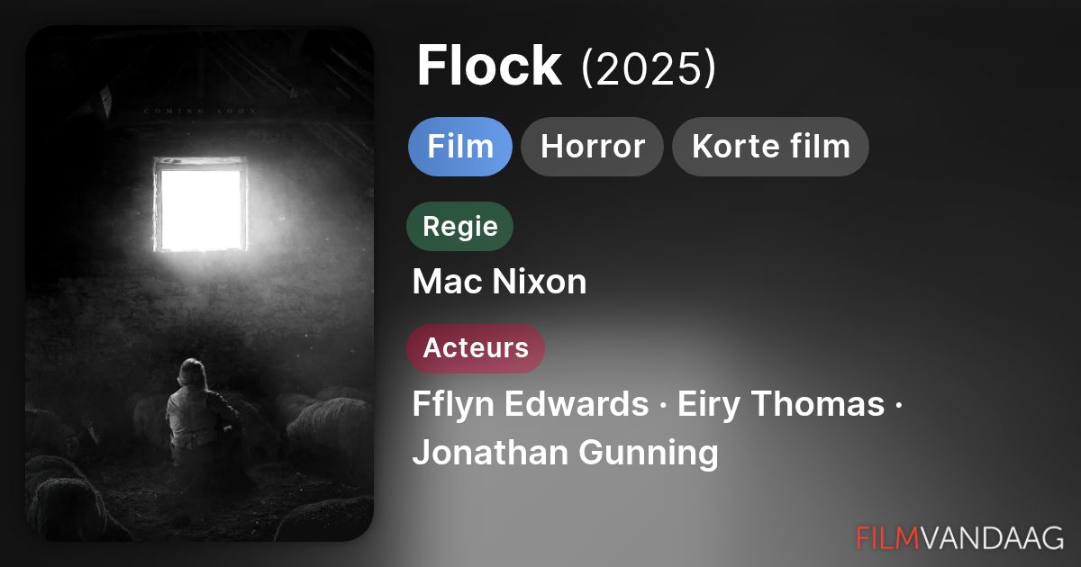Flock (film, 2025) - FilmVandaag.nl