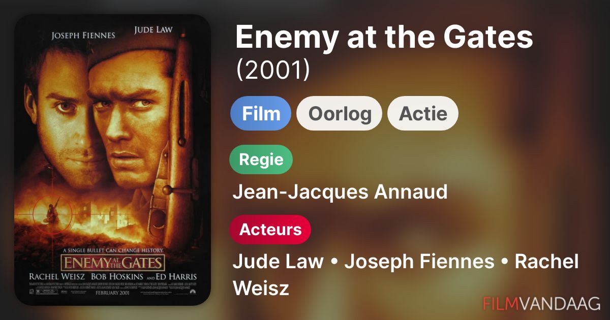Enemy at the Gates (film, 2001) - FilmVandaag.nl
