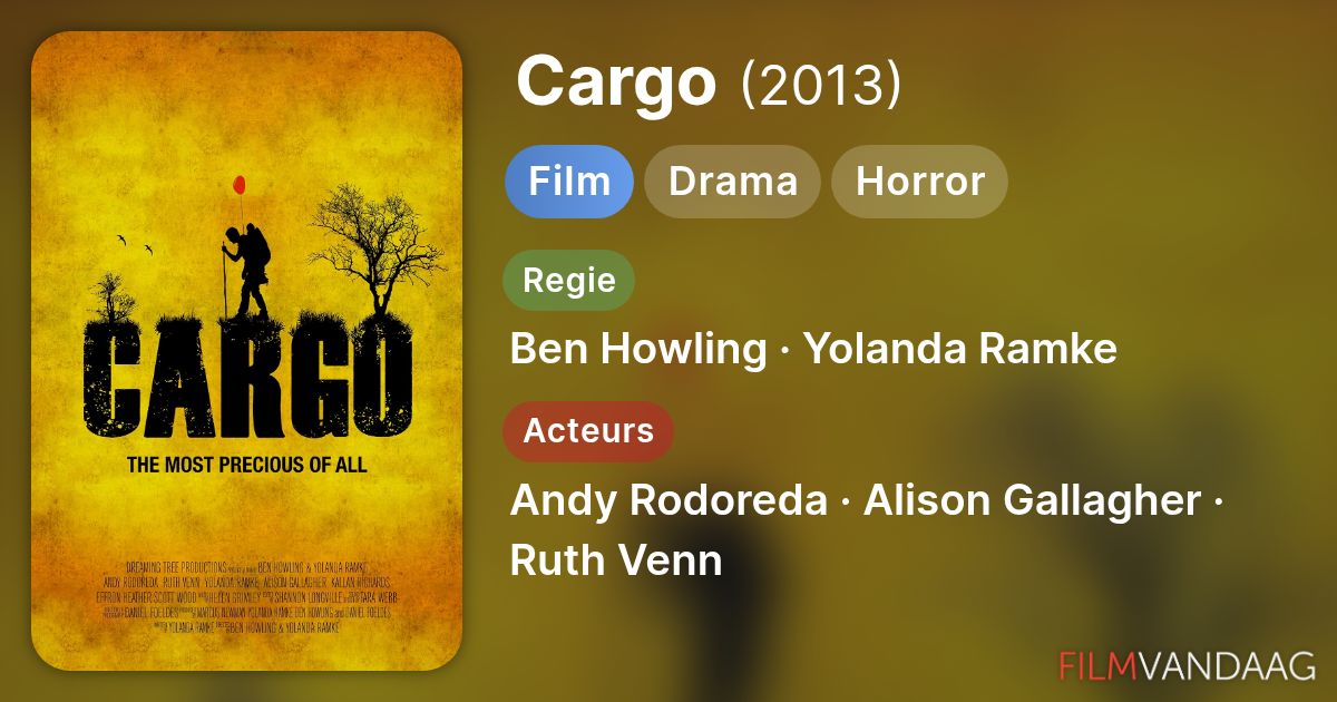 Cargo (film, 2013) - FilmVandaag.nl
