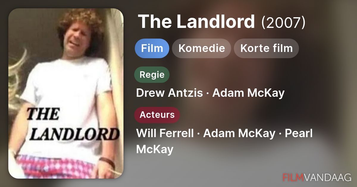 The Landlord (film, 2007) - FilmVandaag.nl