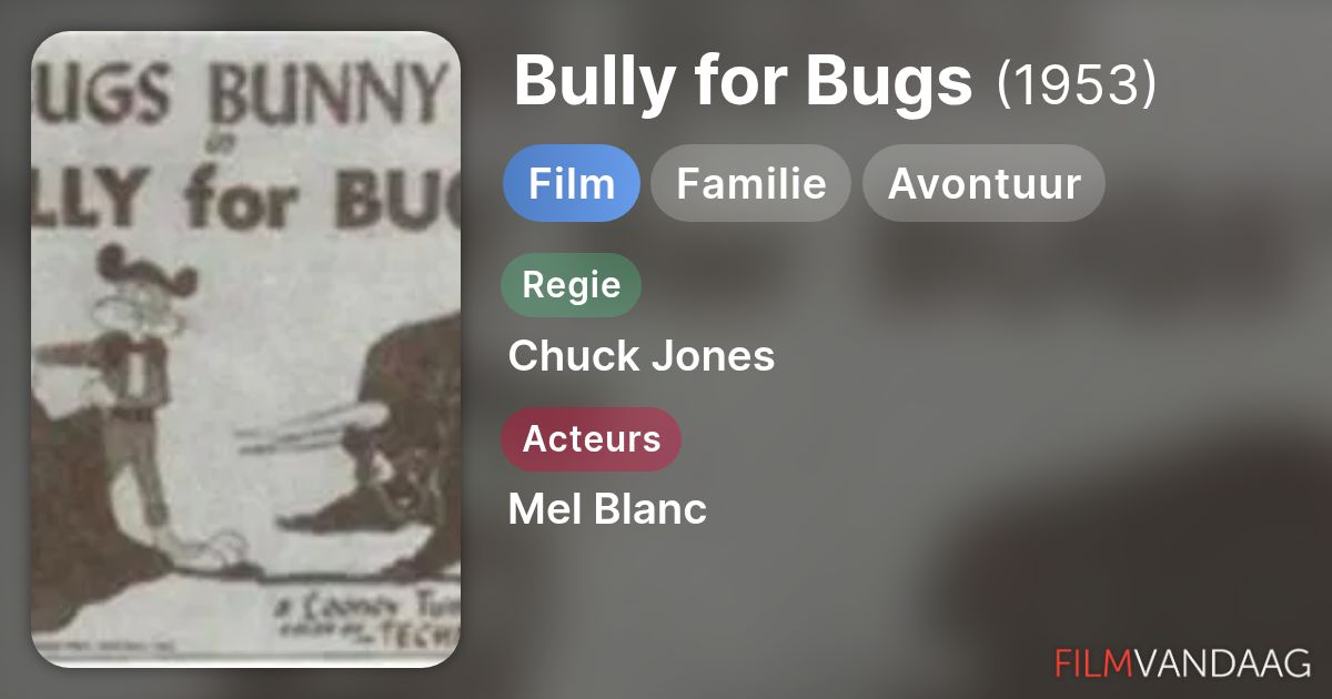 Bully for Bugs (film, 1953) - FilmVandaag.nl