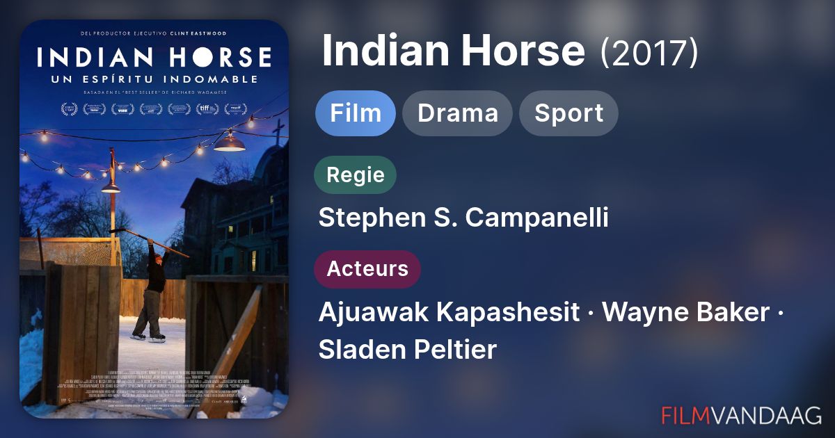 Indian Horse (film, 2017) - FilmVandaag.nl