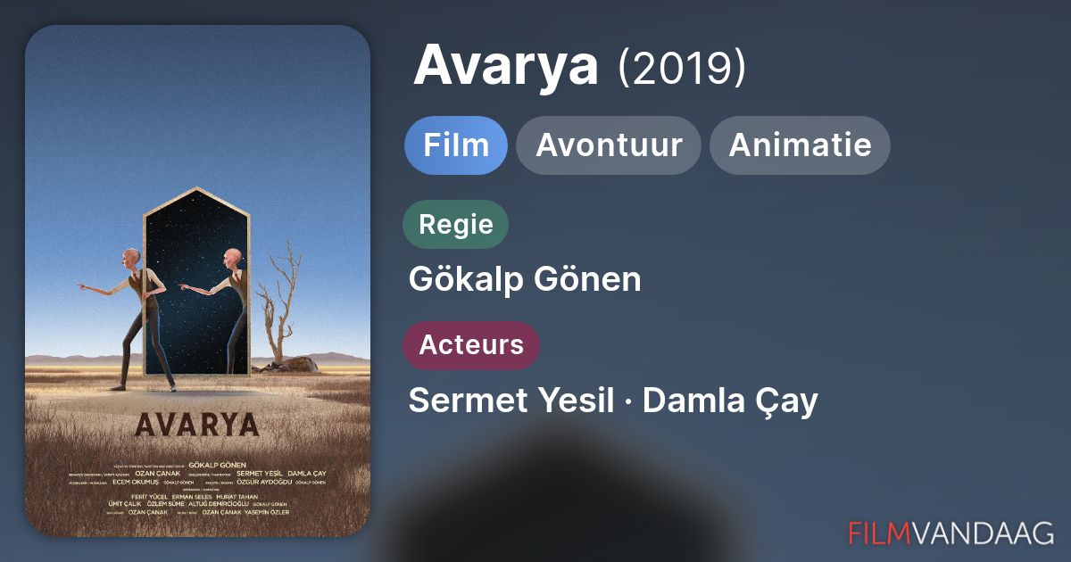 Avarya (film, 2019) - FilmVandaag.nl