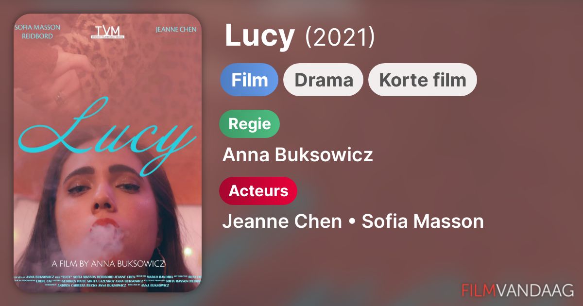 Lucy (film, 2021) Nu Online Kijken - FilmVandaag.nl