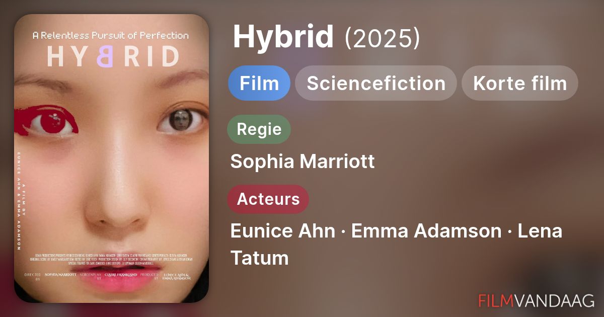 Hybrid (film, 2025) kopen op dvd of blu-ray - FilmVandaag.nl