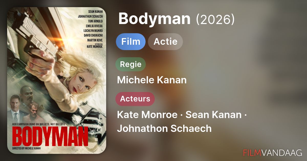Bodyman (film, 2026) - FilmVandaag.nl