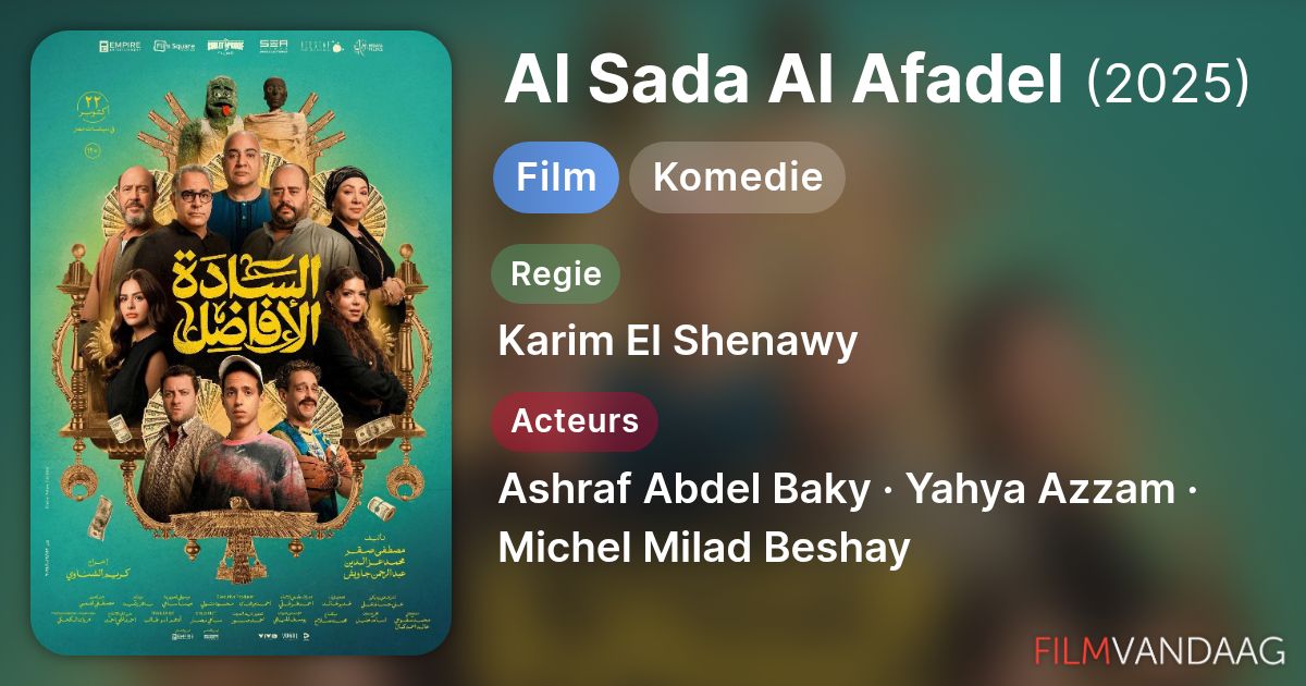 Al Sada Al Afadel (film, 2025) - FilmVandaag.nl