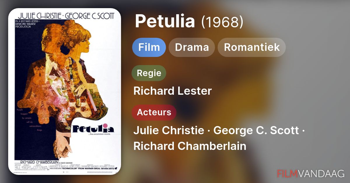 Petulia (film, 1968) - FilmVandaag.nl