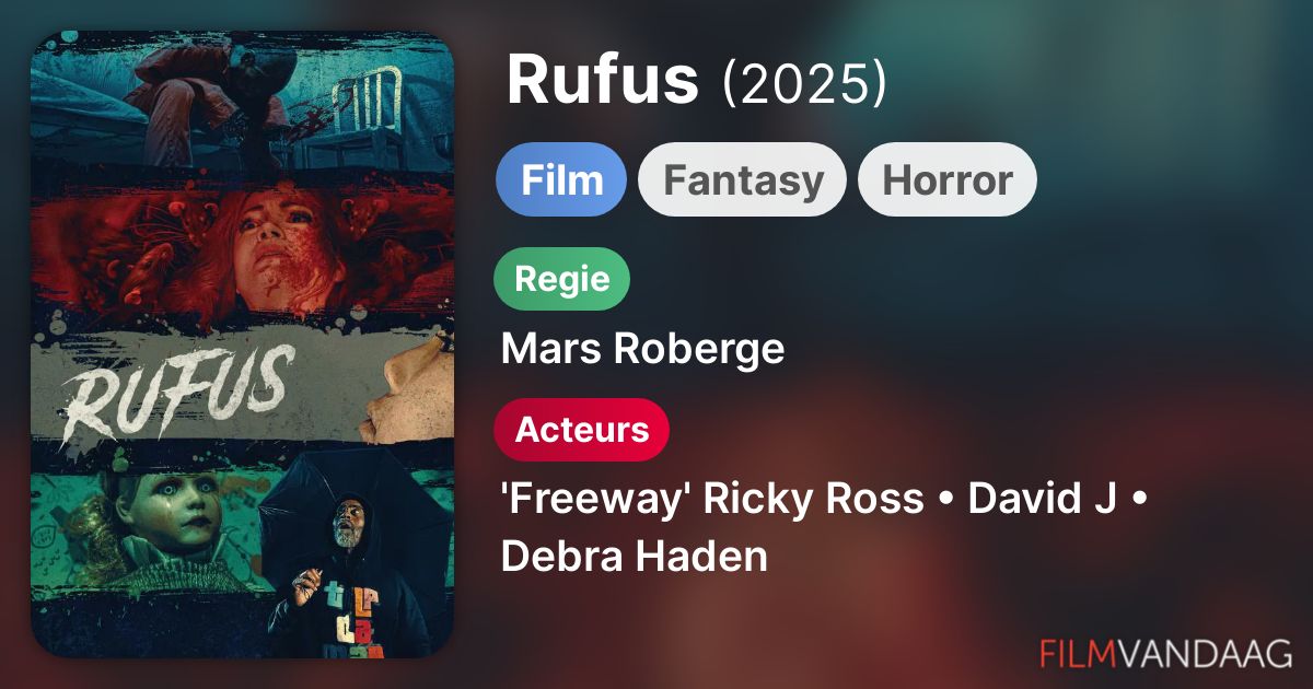 Rufus (film, 2025) - FilmVandaag.nl