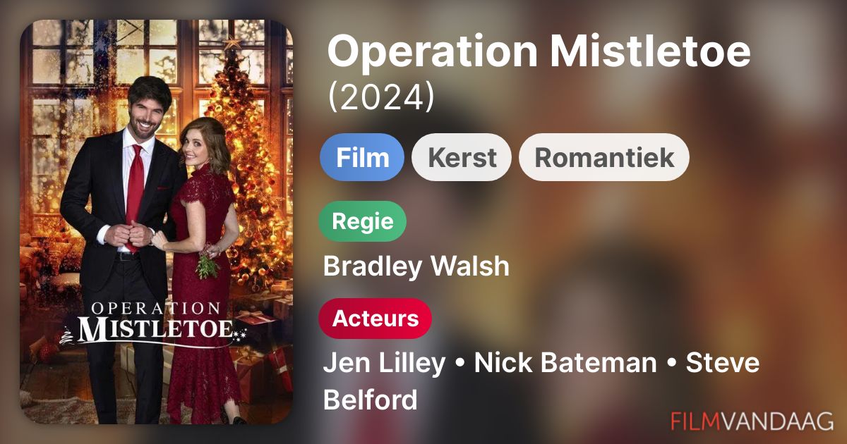 Operation Mistletoe (film, 2024) - FilmVandaag.nl