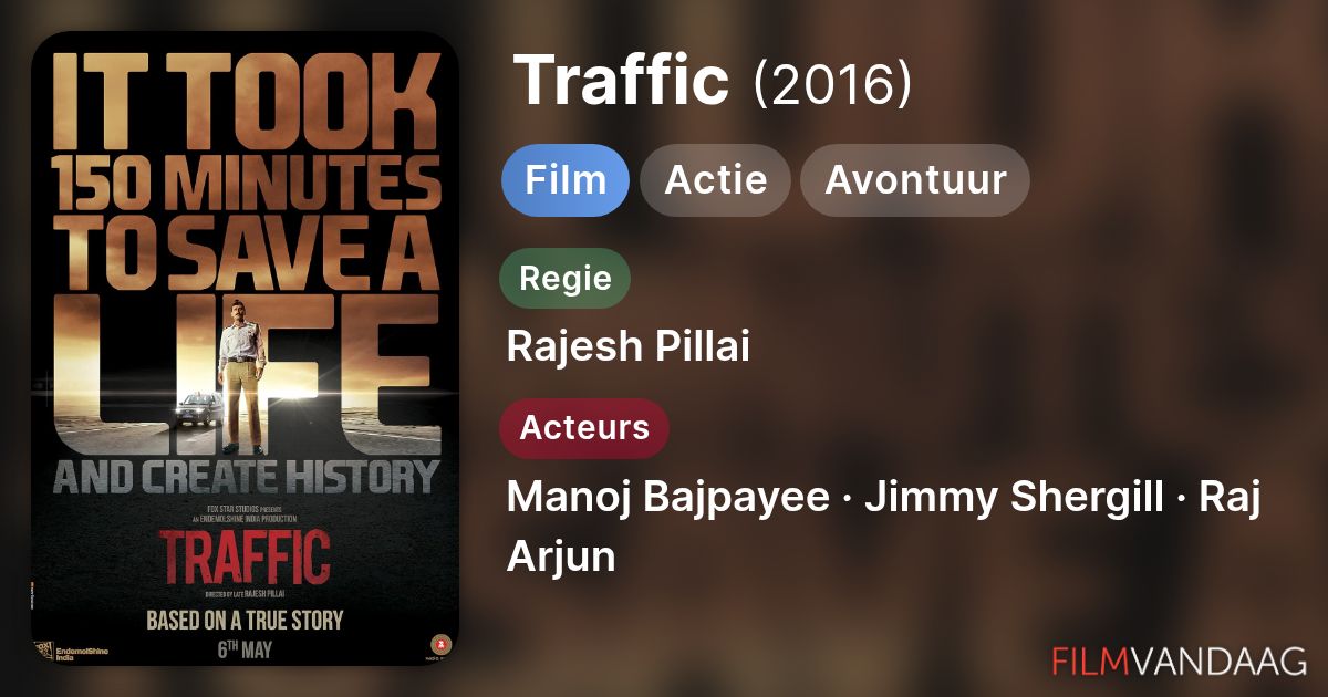 Traffic (film, 2016) kopen op dvd of blu-ray - FilmVandaag.nl