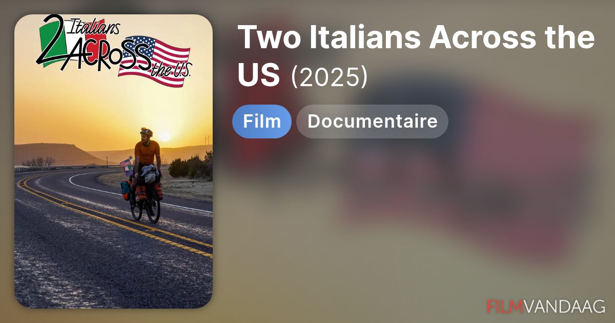 Two Italians Across the US (film, 2025) kopen op dvd of blu-ray ...