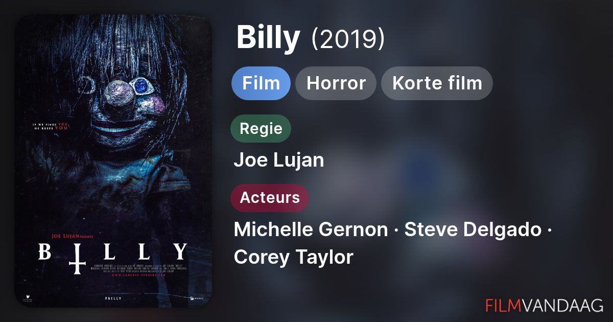 Billy (film, 2019) - FilmVandaag.nl