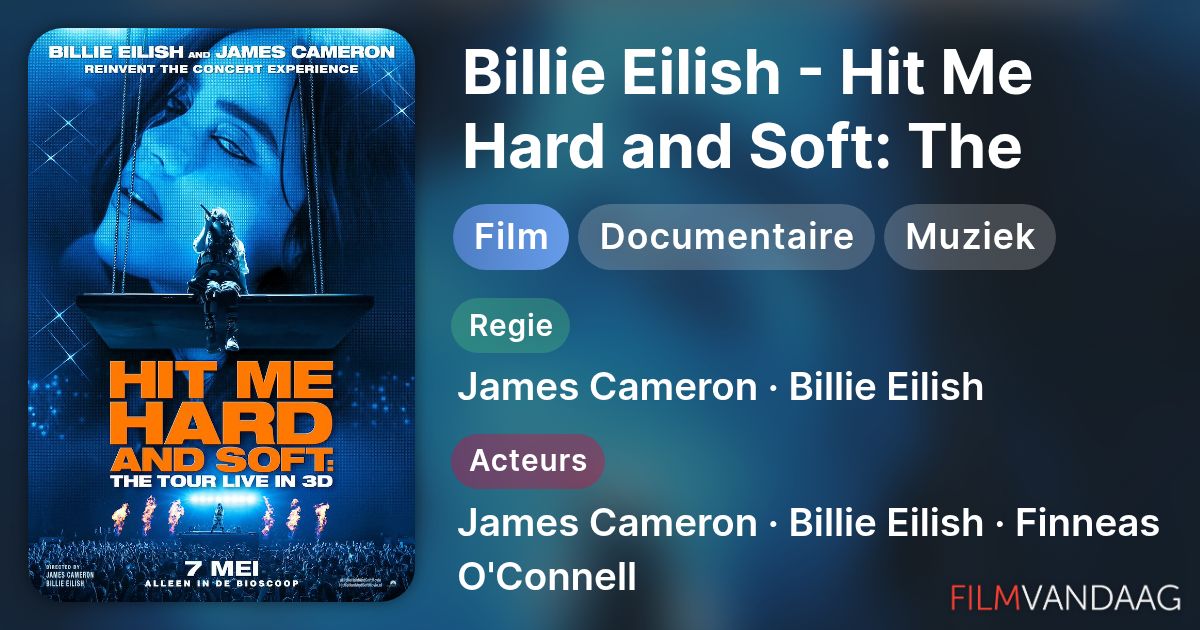 Billie Eilish: Hit Me Hard and Soft - The Tour (Live in 3D) (film, 2026 ...