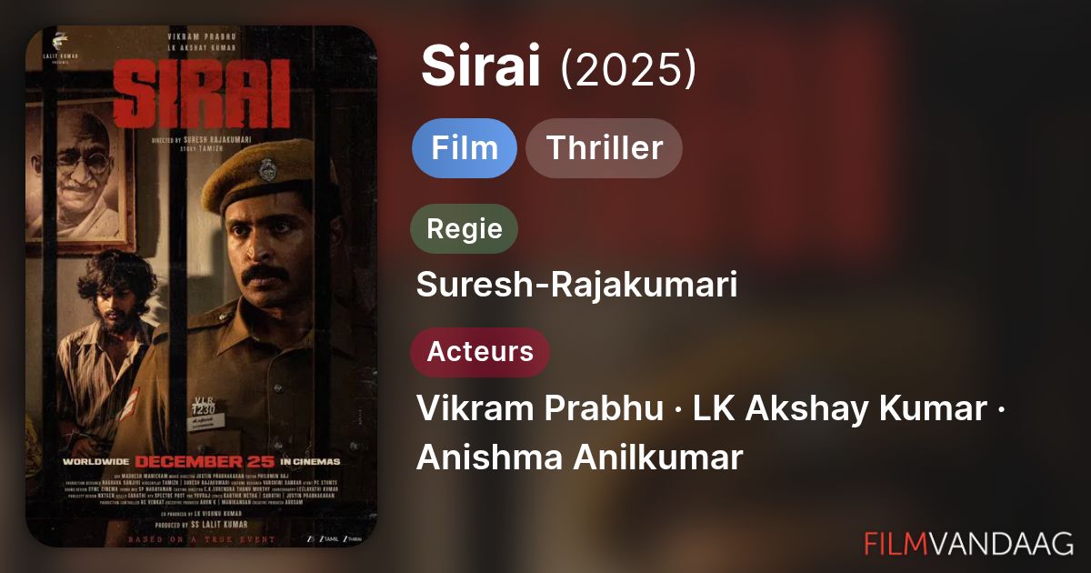 Sirai (film, 2025) - FilmVandaag.nl
