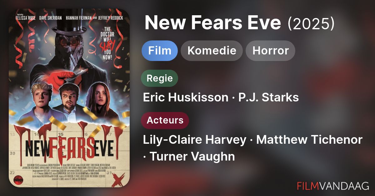 New Fears Eve (film, 2025) kopen op dvd of blu-ray - FilmVandaag.nl