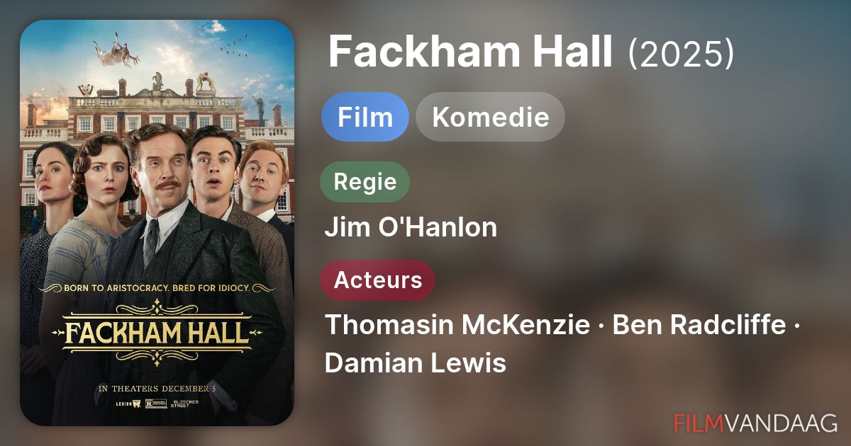 Fackham Hall (film, 2025) - FilmVandaag.nl