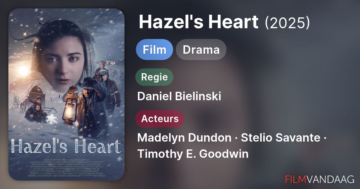 Hazel S Heart Film 2025 Filmvandaag Nl
