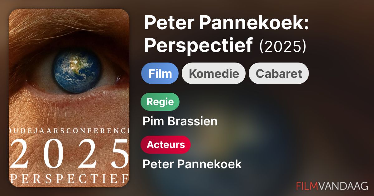 Peter Pannekoek Perspectief Film 2025 Kopen Op Dvd Of Blu Ray
