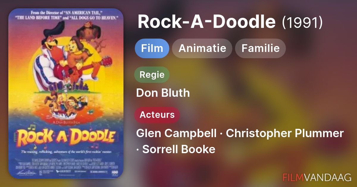 Rock-A-Doodle (film, 1991) - FilmVandaag.nl