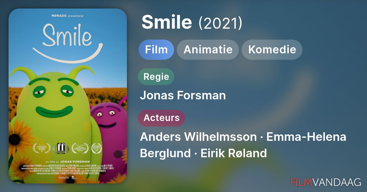 Smile (film, 2021) - FilmVandaag.nl