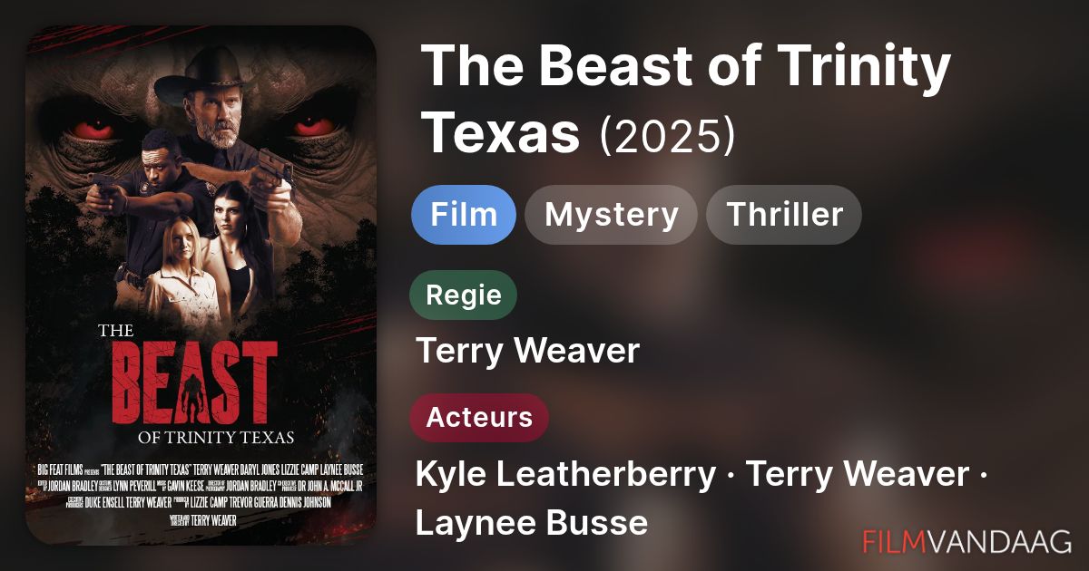 The Beast of Trinity Texas (film, 2025) - FilmVandaag.nl