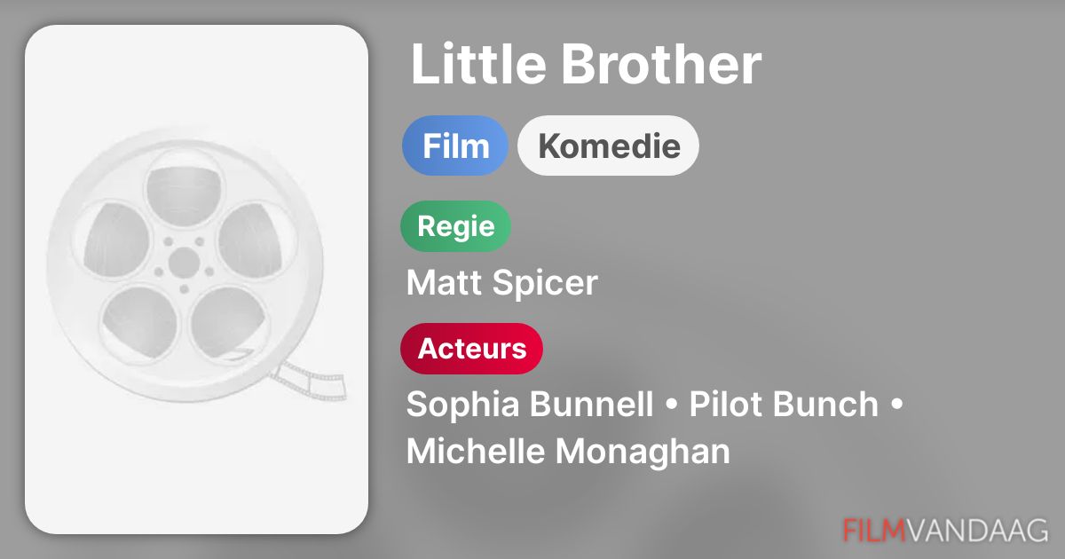 Little Brother (film) - FilmVandaag.nl