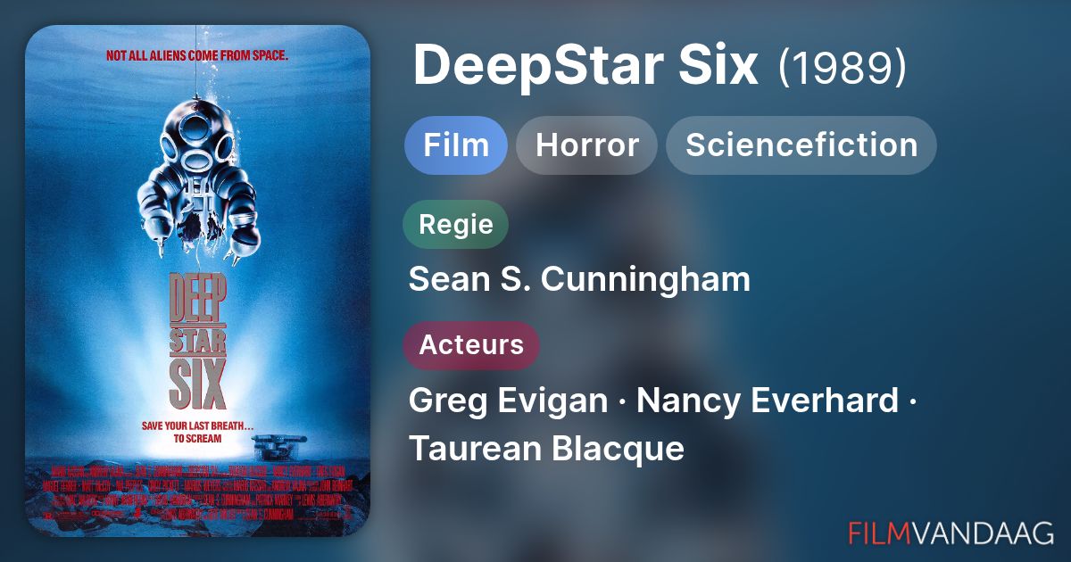 DeepStar Six (film, 1989) - FilmVandaag.nl