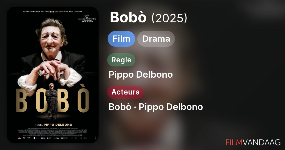 Bobò (film, 2025) - FilmVandaag.nl