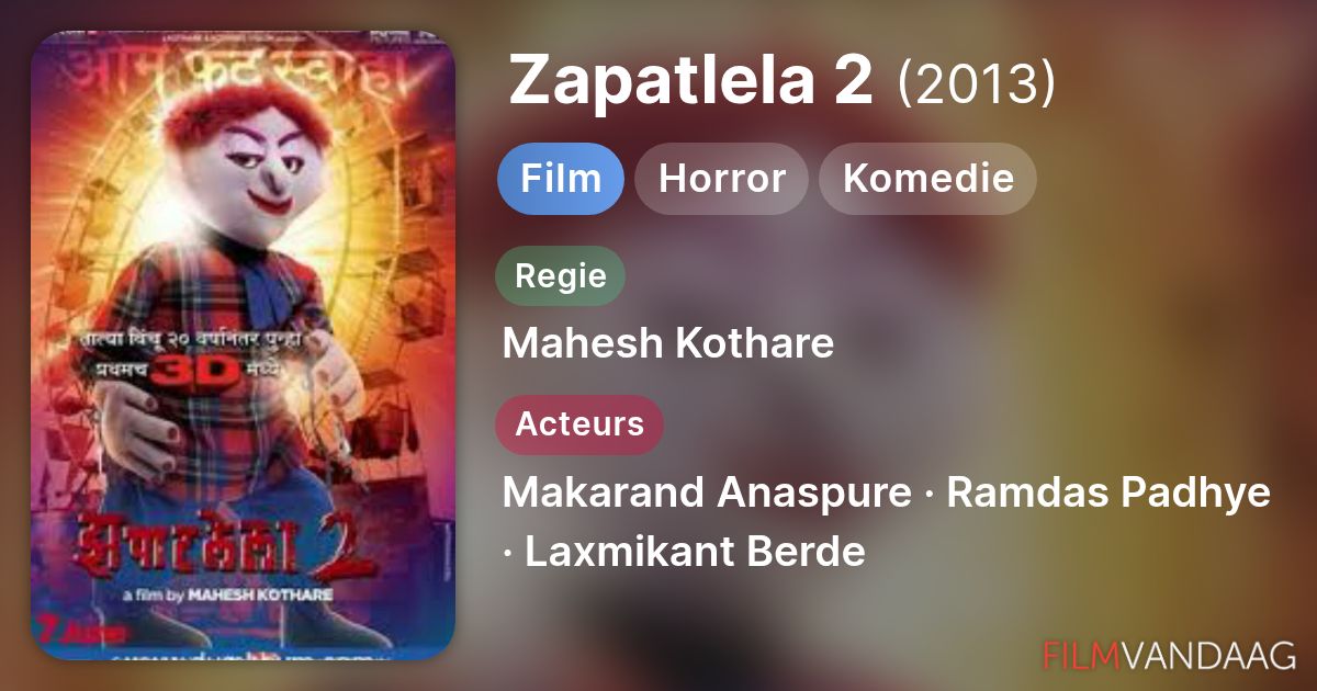 Zapatlela 2 (film, 2013) - FilmVandaag.nl