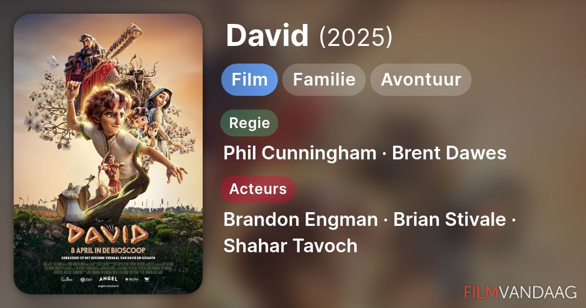 David (film, 2025) - FilmVandaag.nl