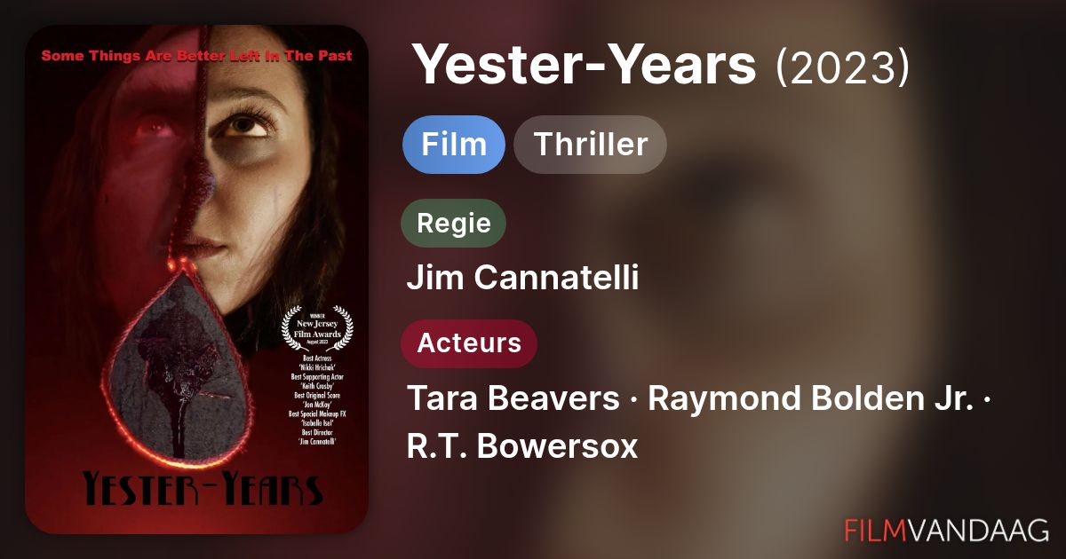 Yester-Years (film, 2023) - FilmVandaag.nl